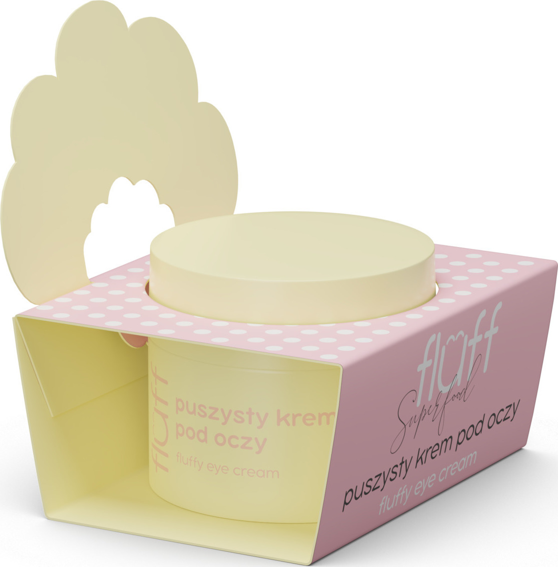 Fluff Fluffy Ενυδατική Κρέμα Ματιών κατά των Μαύρων Κύκλων