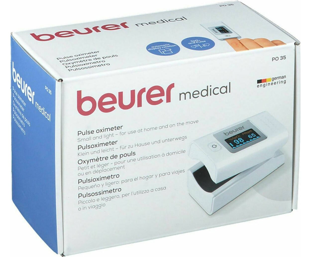 Beurer Παλμικό οξύμετρο PO 35